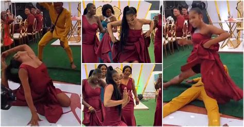 Wedding Trends Ghanaian Bride Hides As Stunning Bridesmaid Takes Over