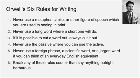 George Orwell Writing Style