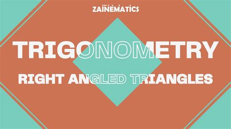 Trigonometry O Levels 4024 And Igcse 0580 Part 2 Right Angled Triangles Syllabus