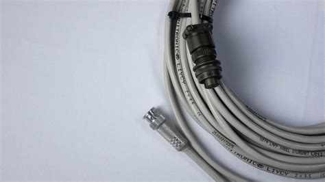 Black Amphenol 2 Pin Mil 5015 To Bnc Accelerometer Cable Vibration Sensor At ₹ 2600 Piece In