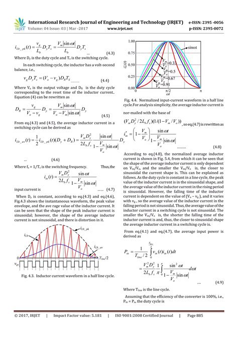 Psim Simulation Of Variable Duty Cycle Control Dcm Boost Pfc Converter To Achieve High Input