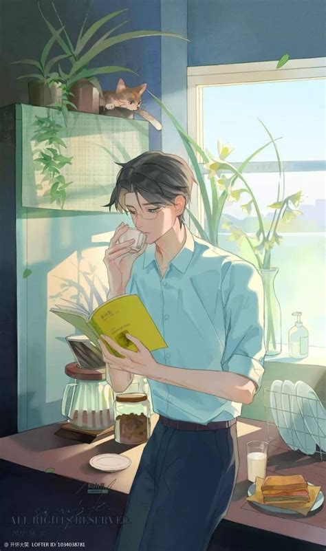 某某江添漫画 有这样的男朋友谁不回 来自秦落依erie 微博 Милые рисунки Эскизы