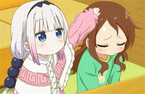 Kanna Kamui Pat Gif Kanna Kamui Pat Head Pat Gif