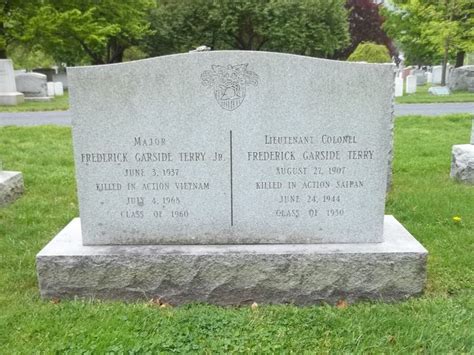 Maj Frederick Garside “fred” Terry Jr 1937 1968 Mémorial Find A Grave