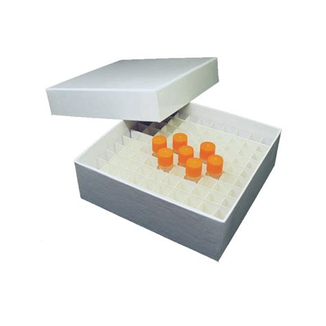 Lab Cardboard Cryobox Well Ml Cryo Tube Box Cryotube Box