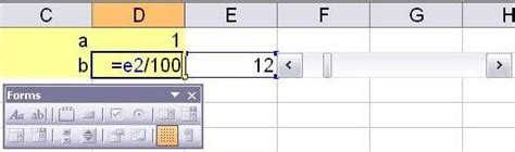 Adding Sliders To Excel