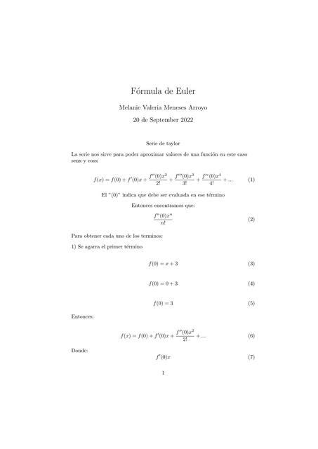 Formula De Euler Meneses Arroyo Melanie Valeria Udocz