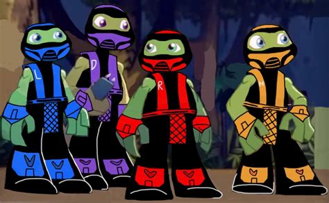 Tmnt Half Shell Heroes Mortal Kombat Ninjas By Calmoose415 On Deviantart