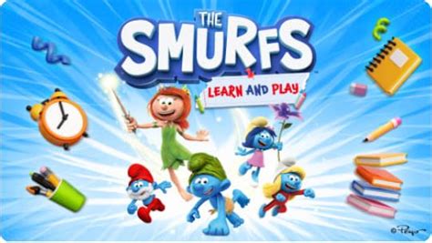 蓝精灵 学习和玩耍 The Smurfs Learn and Play 官方中文 NSZ 原版 switch游戏站 ns512