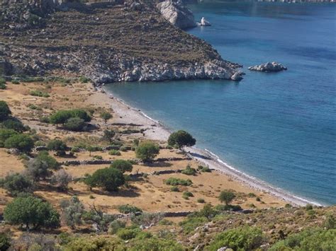 Lethra Beach Photo From Gaidaros Livadion In Tilos