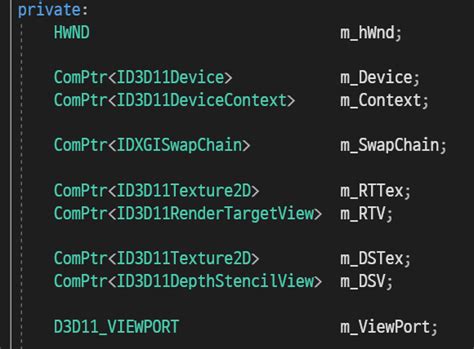 Direct 2d 06 Render Target View Depth Stencil View Viewport 설정 스마트 포인터