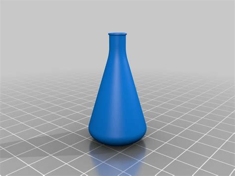Free Stl File Erlenmeyer Ish Flask Solid 🔧・template To Download And 3d Print・cults