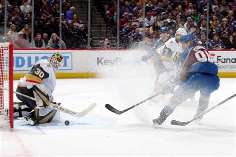 Recap Avalanche Shutout Golden Knights 3 0 Mile High Hockey