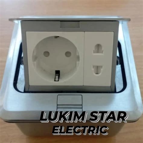 Jual STOP KONTAK LANTAI PANASONIC FLOOR SOCKET STOP KONTAK LANTAI PANASONIC STOPKONTAK STOP