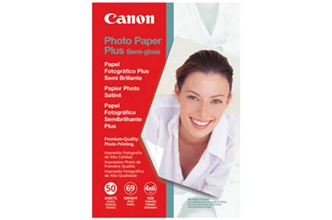 Canon SG-201 Photo Paper Plus - Semi-Gloss 4x6" 50 Sheets