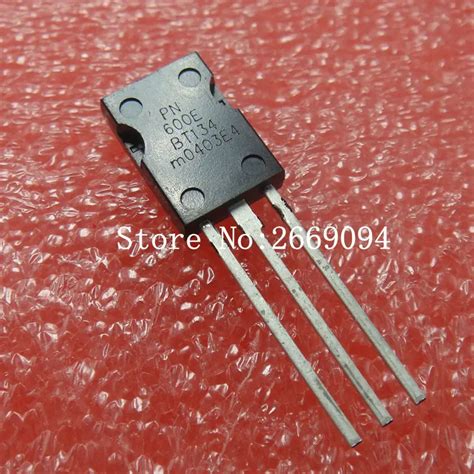 10pcs Bt134 600e Bt134 600 Bt134 Thyristor Triac 600v 4a To 126 In