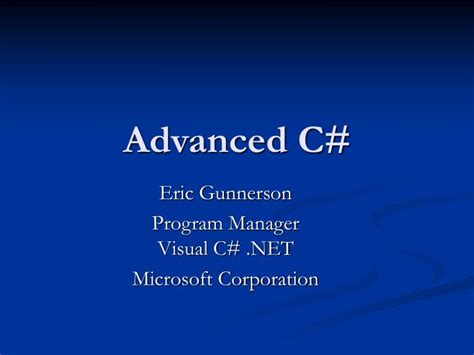 Ppt Advanced C Powerpoint Presentation Free Download Id 781614