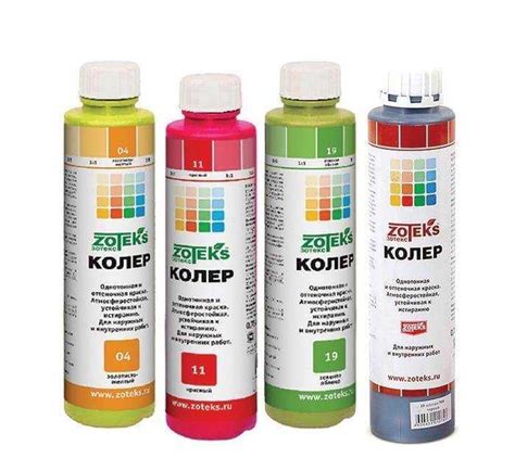 Колер для краски водоэмульсионной цветовая гамма: Цветные колеры для ...