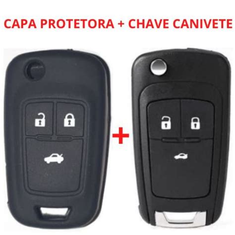 Capa Mais Chave Canivete GM Onix Prisma Cruze Cobalt Spin Shopee Brasil