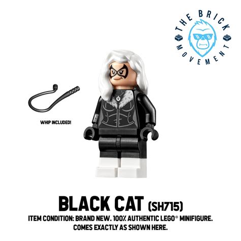 Lego® Marvel Black Cat Minifigure Shopee Philippines