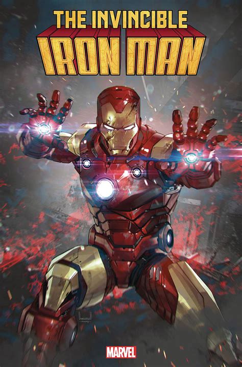 Invincible Iron Man Vol 4 1 Cover L DF Signed By Gerry Duggan