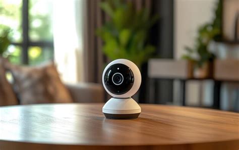 Automated Home Security Camera Premium Ai Generated Image
