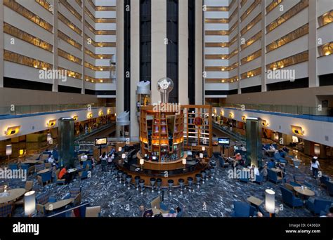 Lobby New York Marriott Marquis Times Square Manhattan New York