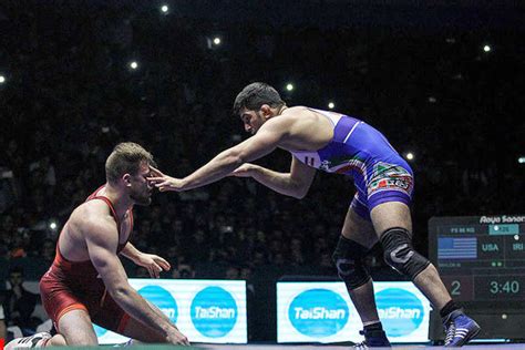 Irans Yazdani Favorite To Win Gold At World Wrestling Championships
