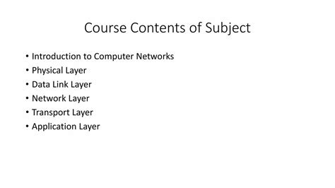 Computer Networks PowerPoint Slides LearnPick India