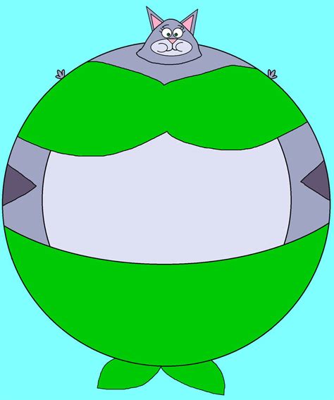 Chloe Tslop The Whale Cat Inflation By Lahmom2000 On Deviantart