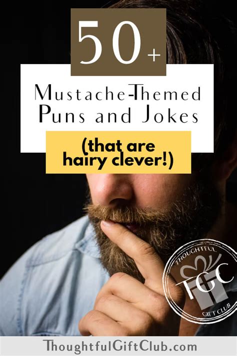 50 Mustache Puns And Jokes For Instagram Captions That Are Hair Larious
