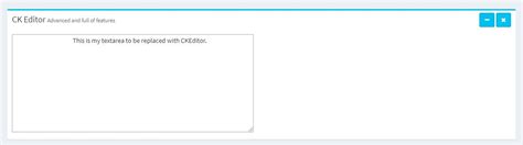 Laravel 54 Adminlte Ckeditor Editor Not Showing Options Stack Overflow
