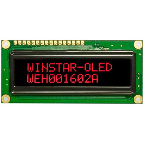162 COB OLED Character Display Crest Technologies Pty Ltd Wholesaler And Distributor Of