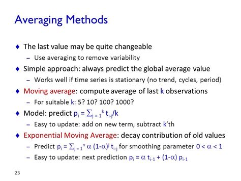 Cs Foundations Of Data Analytics Graham Cormode Time Series