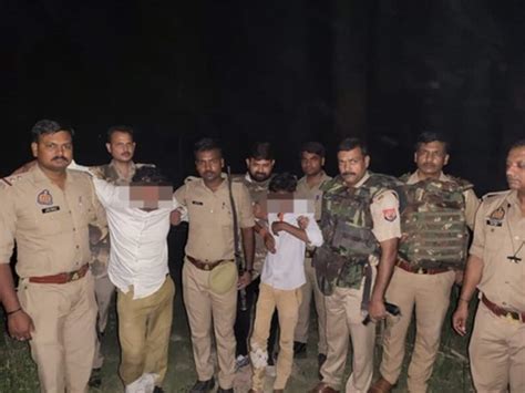Police Encounter With Miscreants In Kushinagar Two Robbers Arrested