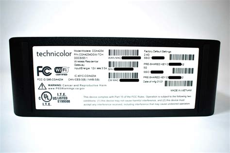 All About The Technicolor Cga4234dgw