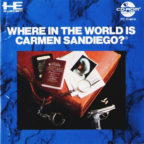 Where In The World Is Carmen Sandiego Enhanced Cover Or Packaging