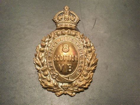 Kings Liverpool Regiment Badge Uniformscap Badges And Insignia The