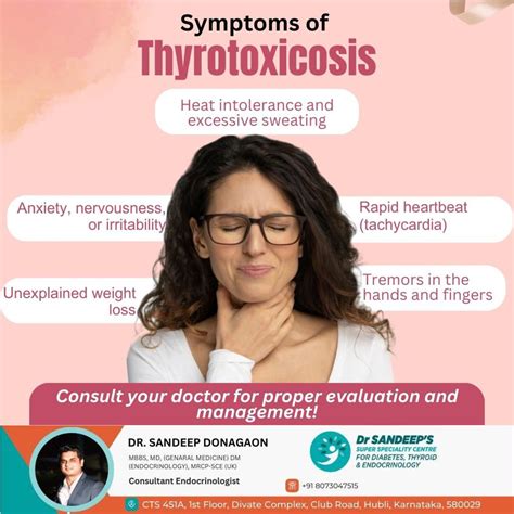 Thyrotoxicosis Symptoms Encompass A Range Of Manifestations Including Weight Loss Nervousness