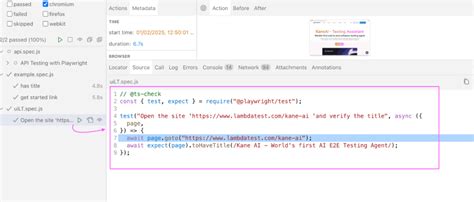 Running And Debugging Tests With Playwright Ui Mode Lambdatest