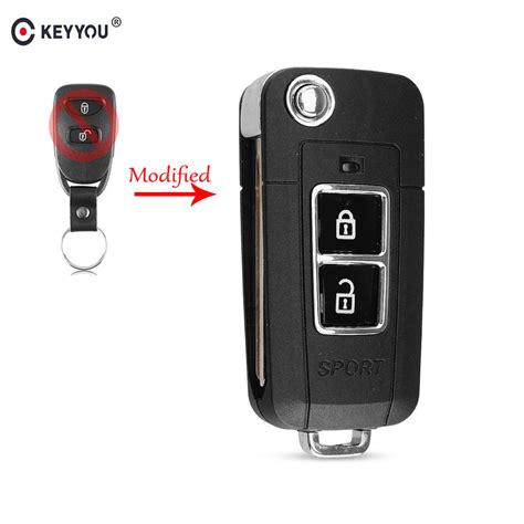 Keyyou Coque De Clé De Voiture Modifiée Pour Hy Grandado