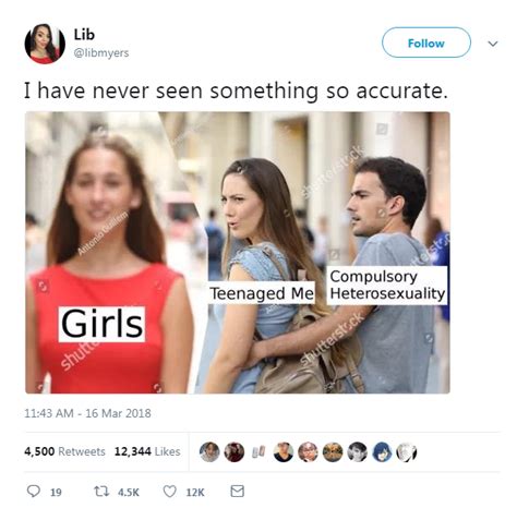 Profeminist Source Photo Of Meme Variation Where Stock Photo