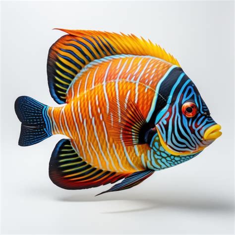 Premium Ai Image Picasso Fish Isolate