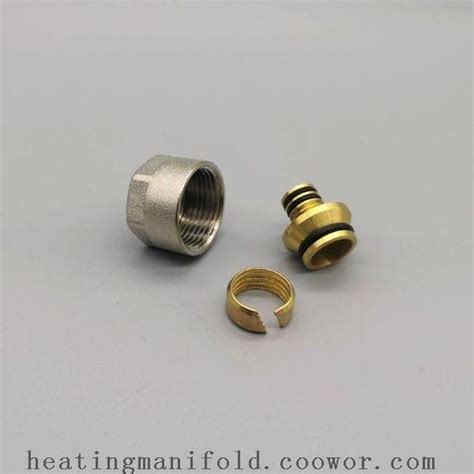 16 X 2 Manifold Eurocone Compression Adaptor