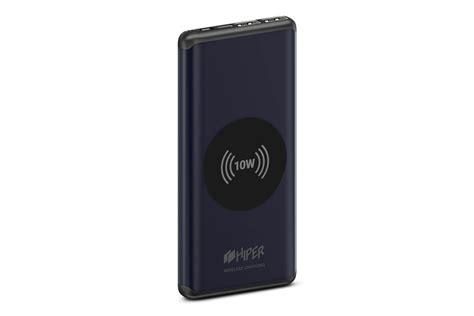 Внешний аккумулятор HIPER с беспроводной зарядкой Li-Pol 10000 mAh NANO ...