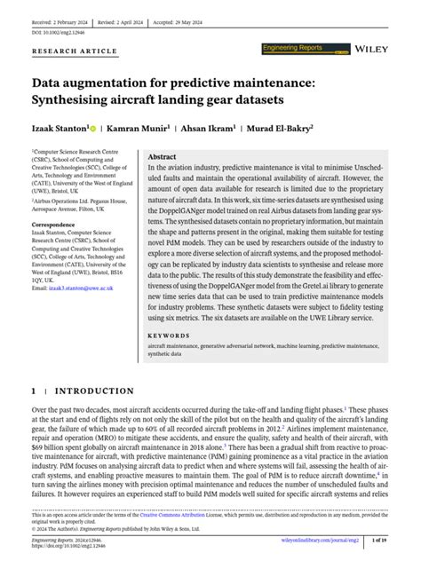 Data Augmentation For Predictive Maintenance Synth Pdf Principal