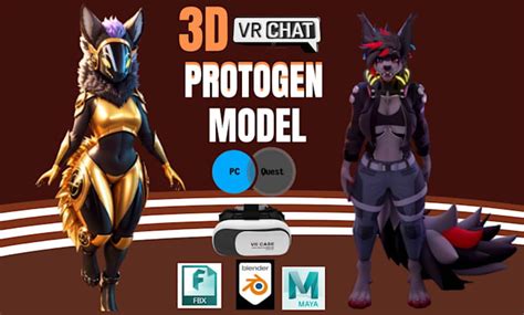 Create A Custom Protogen Vrchat Avatar Furry Nsfw For Vrchat Chat By Coreq36 Fiverr