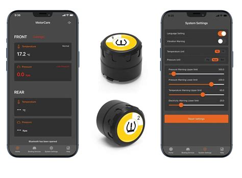 Bluetooth Tire Pressure Monitoring System Tpms For Ktm Motorcycle