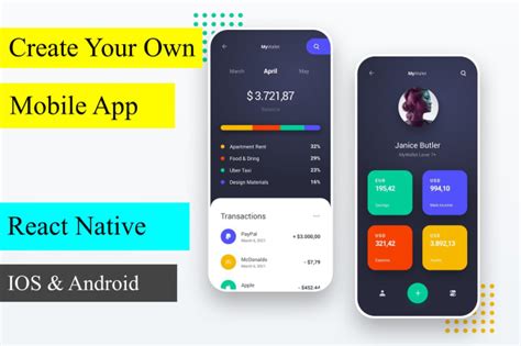 Develop Both Android And Ios Iphone App Using React Native By Nativedev Fiverr