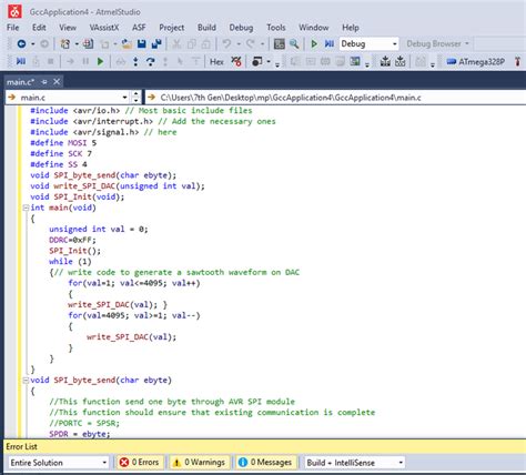 Interfacing Devices Using SPI